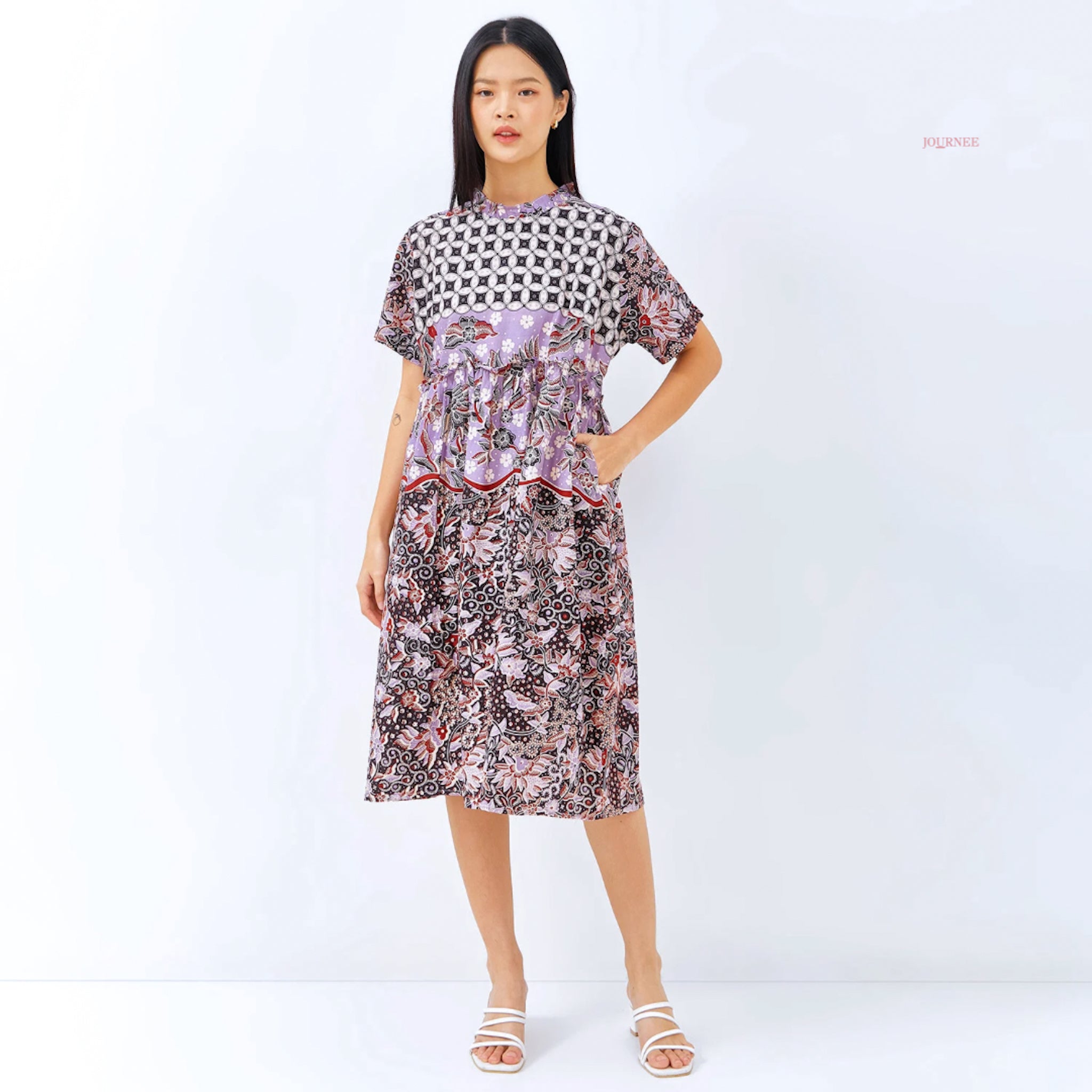 Ataya Empire Batik Dress Peri – Journee